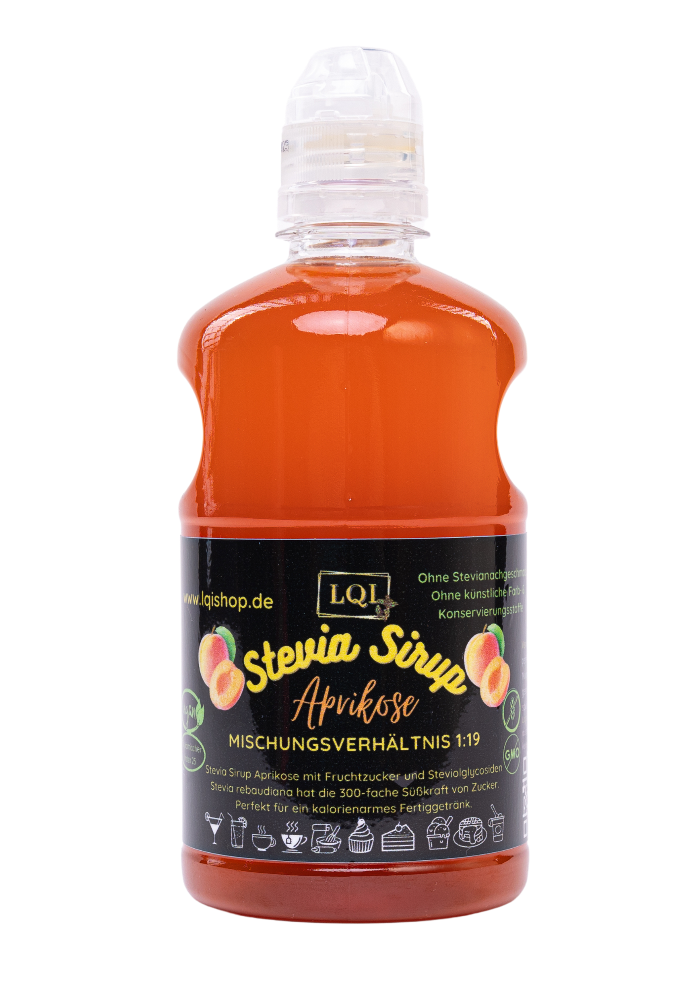 Stevia Syrup Apricot – Life Quality International GmbH Shop